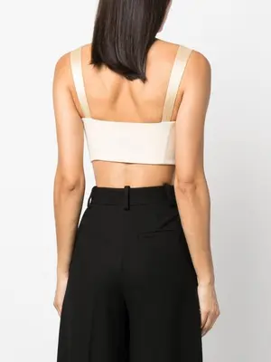 Moschino Cropped Tank Top