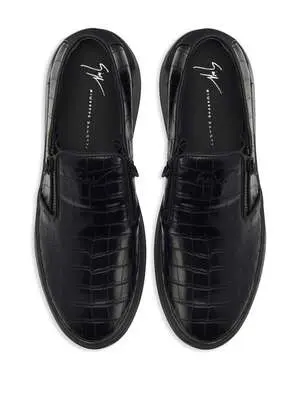 GIUSEPPE ZANOTTI Conley Zip Sneakers - Black