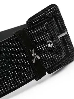 Patrizia Pepe Rhinestone-embellished Wide Belt