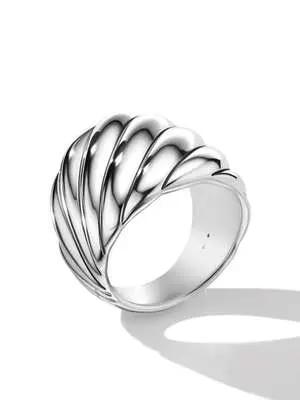 David Yurman Sculpted Cable Ring - Silver