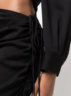 Christopher Esber Cut-out Long-sleeved Dress