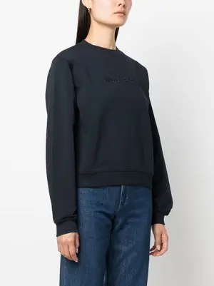 Woolrich Logo-embroidered Crew-neck Sweatshirt
