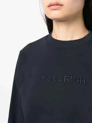 Woolrich Logo-embroidered Crew-neck Sweatshirt