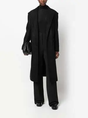 BLANCA VITA Felted Single-breasted Coat
