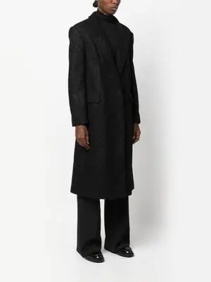 BLANCA VITA Felted Single-breasted Coat
