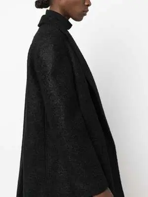 BLANCA VITA Felted Single-breasted Coat