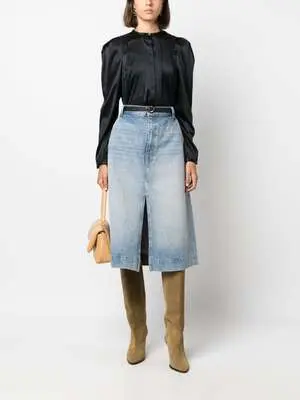 Isabel Marant Étoile Joanea Pleated Blouse