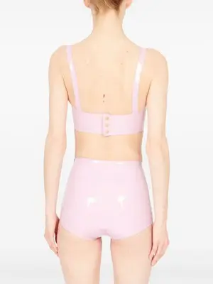 MAISON MARGIELA Latex Balconette Bra