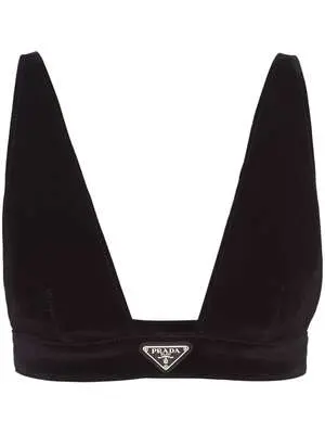 Prada Velvet Denim Top