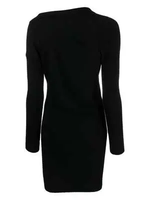 Jacquemus La Robe Maille Colin Minidress - Black