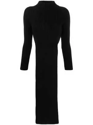 PATOU Cut-out Detail Wool Knitted Top