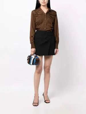 Helmut Lang Long-sleeve Satin Shirt