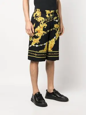 Versace Barocco Print Shorts