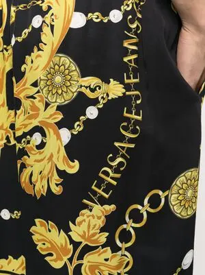 Versace Barocco Print Shorts