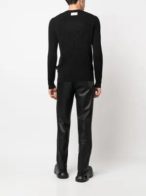 Philipp Plein Logo-plaque Merino Jumper