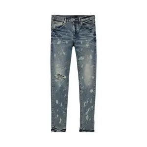 PURPLE BRAND Low Rise Skinny Jeans - Blue