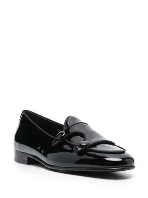 EDHEN MILANO Almond-toe Loafers