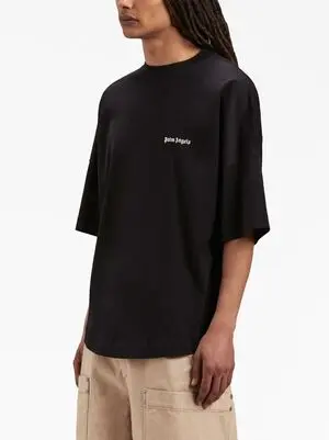 Palm Angels Logo-embroidered Cotton T-shirt