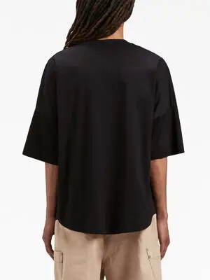 Palm Angels Logo-embroidered Cotton T-shirt