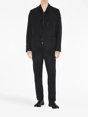 Burberry Satin-finish Tailored Jacket