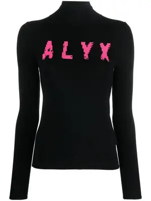 1017 Alyx 9sm Logo Intarsia-knit Jumper