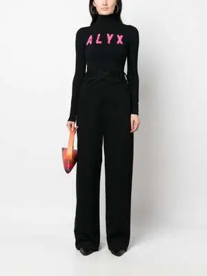 1017 Alyx 9sm Logo Intarsia-knit Jumper