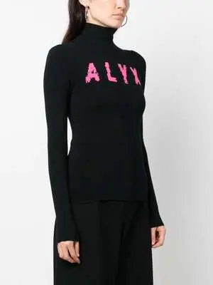 1017 Alyx 9sm Logo Intarsia-knit Jumper