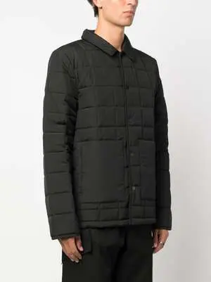 Rains Liner Press-stud Quilted Shirt Jacket
