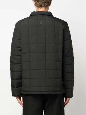 Rains Liner Press-stud Quilted Shirt Jacket