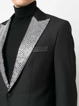 Philipp Plein Crystal-embellished Dinner Suit