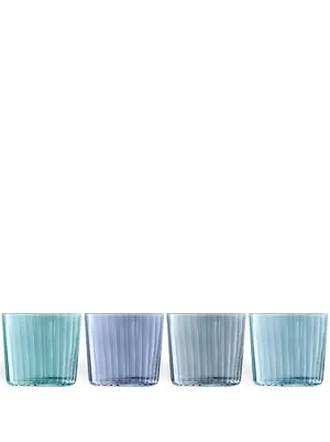 LSA INTERNATIONAL Gems Tumbler Glassware Set - Blue