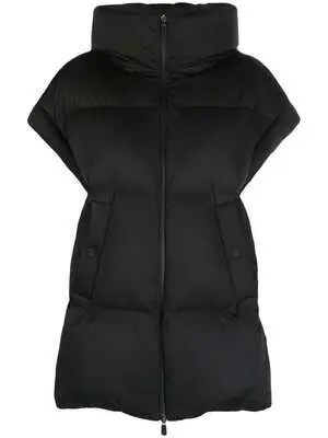 Herno Button Detailed Vests For Women