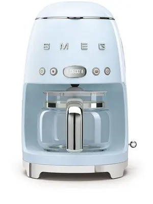 SMEG Logo-lettering Filter Coffee Machine - Blue