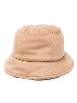 Max Mara Fiducia Reversible Bucket Hat - Neutrals