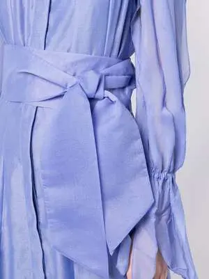 BARUNI Belted Shirt Dress
