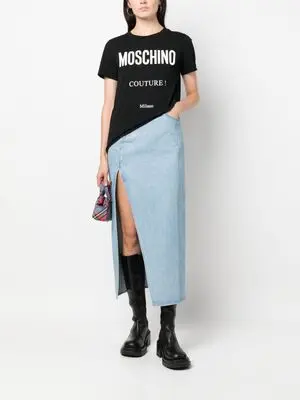 Moschino Logo-print Cotton T-shirt