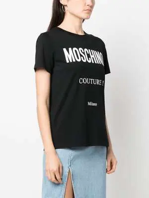 Moschino Logo-print Cotton T-shirt