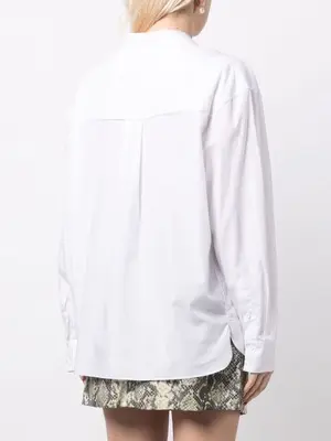 IRO PARIS Spread-collar Cotton Shirt