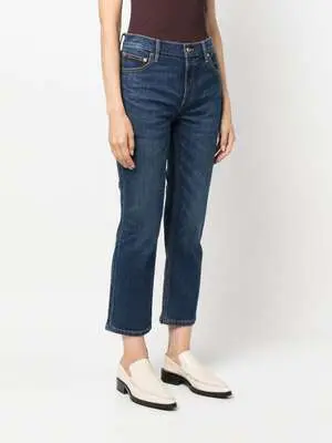 Tory Burch Cropped Flared Jeans