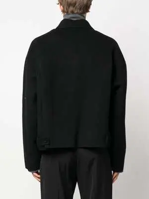 Acne Studios Zip-up Wool Shirt Jacket
