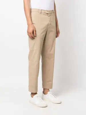 Brunello Cucinelli Cargo-pockets Straight-leg Trousers