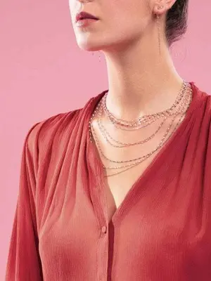 Gigi Clozeau 14kt Yellow Classic Gigi Beaded Sautoir Necklace