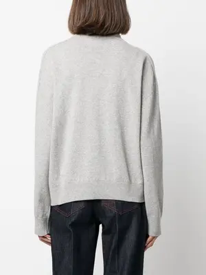ARMARIUM Mélange-effect Roll-neck Jumper - Grey