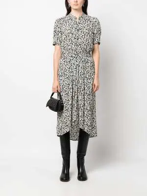 Zadig&Voltaire Rima Floral-print Midi Dress