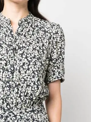 Zadig&Voltaire Rima Floral-print Midi Dress