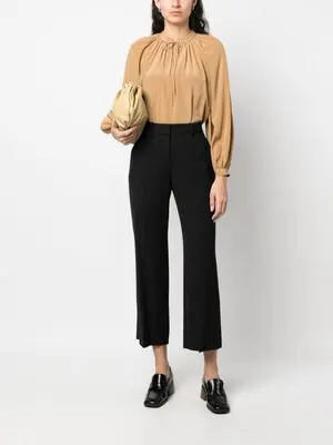 JOSEPH Tie-fastening Silk Blouse