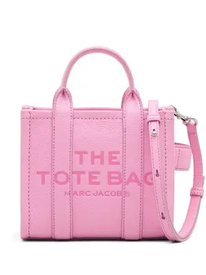Marc Jacobs The Leather Crossbody Tote Bag Pink