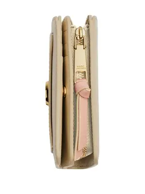 Marc Jacobs The Mini Compact Wallet - Neutrals