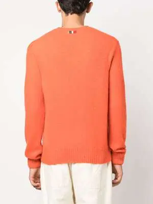 Orlebar Brown Lorca Logo-patch Knitted Jumper