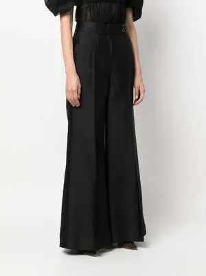 Zimmermann Wool-blend Wide-leg Trousers